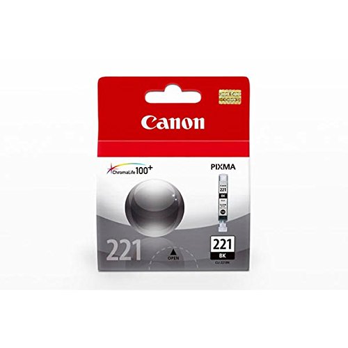 Canon Cli-221 Ip3600/Ip4600/Mp560/Mp620/Mp640/Mp980/Mp990/Mx870 Black Ink Tank Professional New