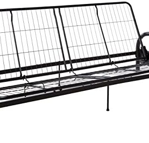 DHP Vermont Metal Futon Frame, Classic Design, Full Sized - Black