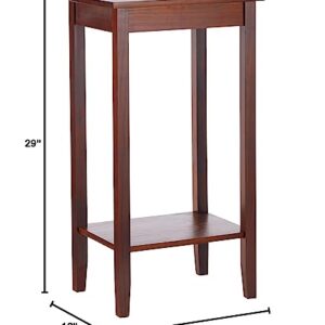 DHP Rosewood Tall End Table