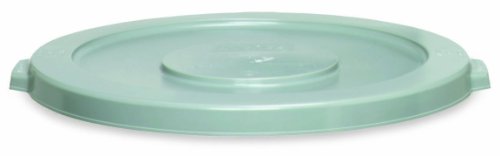 Continental 2001GY 20-Gallon Huskee LLDPE Waste Lid, Round, Grey