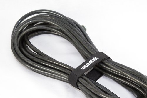 Heininger HitchMate 4084 QuickCinch Black 21" hook and loop Soft Strap, (Pack of 10)