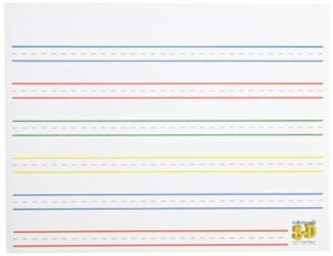 abilitations - 31473 4-color raised colorcue paper, pack of 50