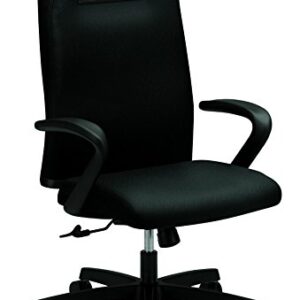 HON Ignition Center-Tilt Executive High-Back Chair, Black