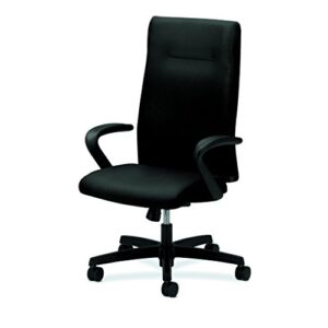 HON Ignition Center-Tilt Executive High-Back Chair, Black