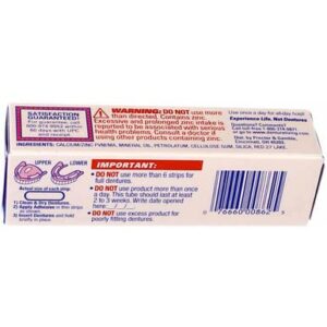 Fixodent Denture Adhesives Cream, Original - 0.75 Oz (Pack of 6)