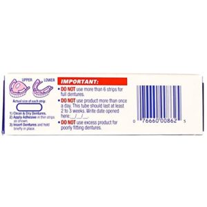 Fixodent Denture Adhesives Cream, Original - 0.75 Oz (Pack of 6)