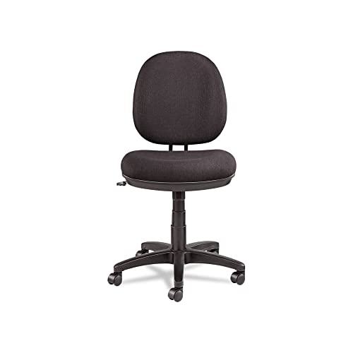 Alera ALEIN4811 Interval Series 18.42 in. to 23.46 in. Seat Height Swivel/Tilt Task Chair - Black