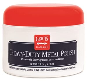 griot's garage 11155 heavy duty metal polish 6oz