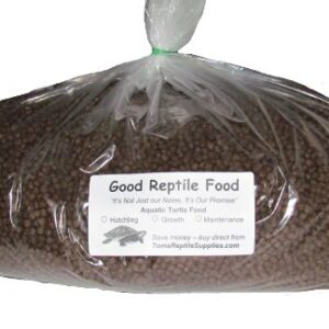 Aquatic Turtle Food Growth 6 Lbs Bulk for Turtles from 2-6 Inches in Size.