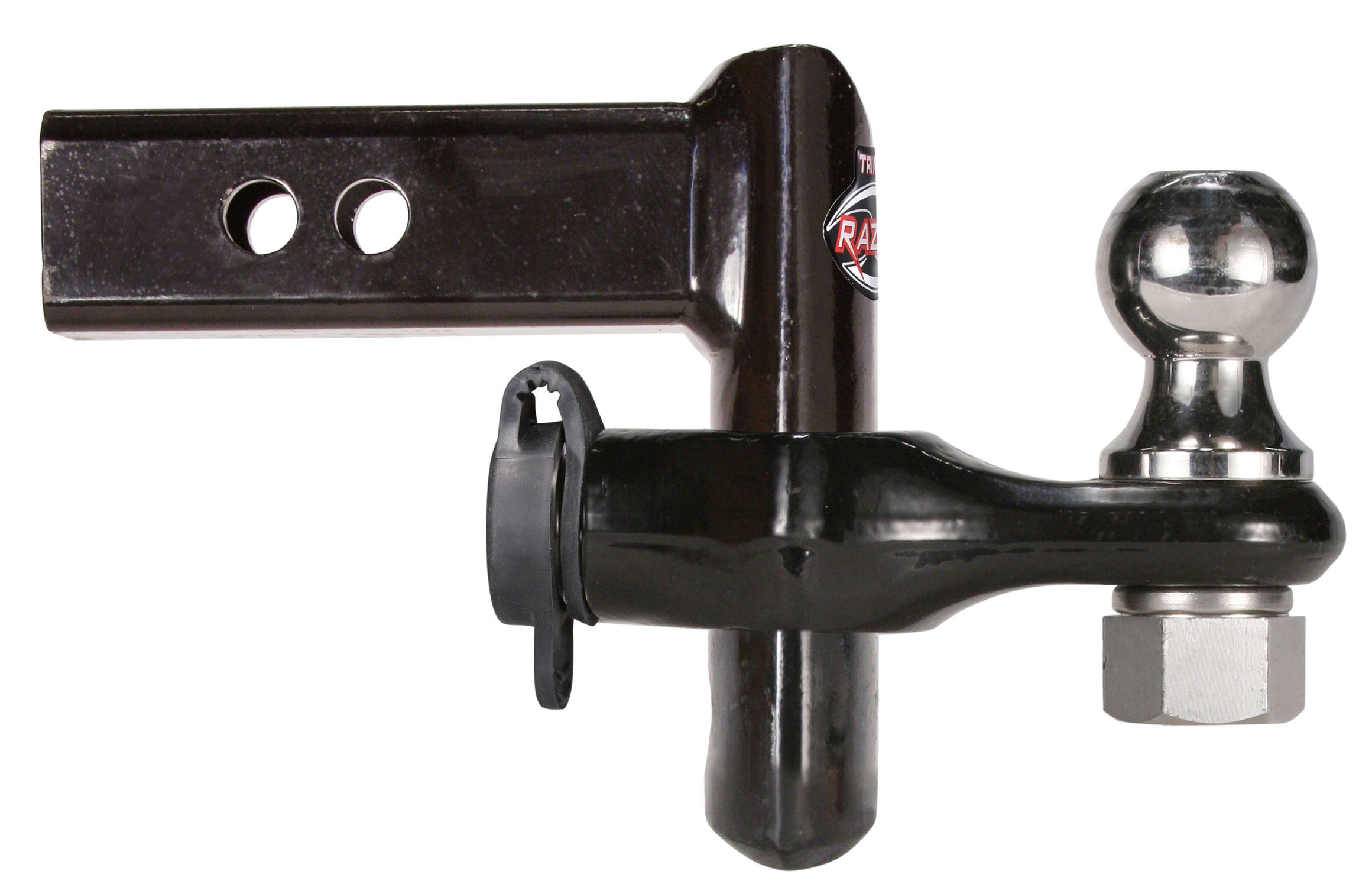 Trimax TRZ6PB Black 6" Powder Coat Drop Hitch