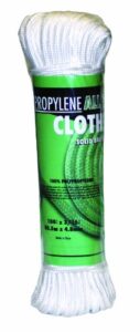 rope king pocl-100 poly all-purpose clothesline 3/16 inch x 100 feet