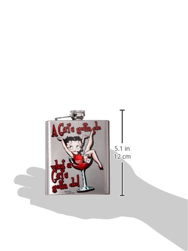 Spoontiques Betty Boop Hip Flask