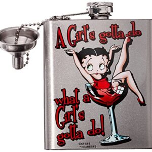 Spoontiques Betty Boop Hip Flask