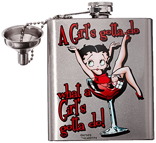 Spoontiques Betty Boop Hip Flask