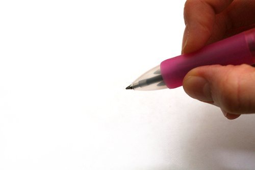 ZEBRA Clip-On G Series 4 Color Ballpoint Multi Pen - 0.7 mm - Pink Body (B4A3-P)