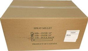 sun seed company millet spray 25lb