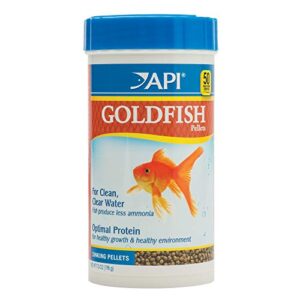 api goldfish pellets fish food 7-ounce container, large (833c)