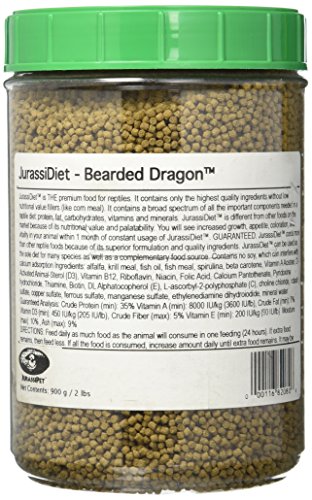 Jurassidiet - Bearded Dragon, 900 G / 2 Lbs