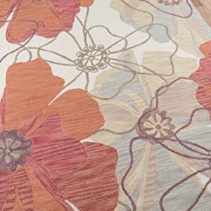 Momeni Rugs SUMITSUM-8SND2030 Summit Collection, Hand Knotted Transitional Area Rug, 2' x 3', Sand