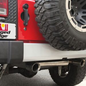 Omix | 12040.09 | Bumper Applique, Rear, Silver | OE Reference: 1ML22WS2AA | Fits 2007-2018 Jeep Wrangler JK