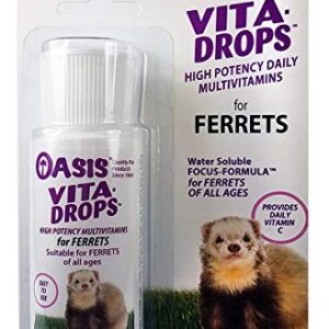 OASIS #80059 Ferret Vita-Drop Vitamins, 2-Ounce