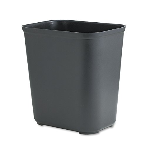 RCP254300BK - Rubbermaid Fire-Resistant Wastebasket