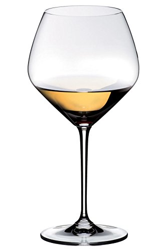 Riedel Heart to Heart Chardonnay Glasses, Set of 2, Clear, 23-5/8-oz -