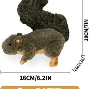 ALL FOR PAWS Classic Squirrel Pet Toys, Small