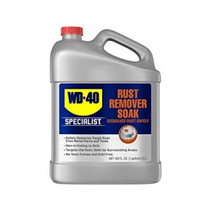 wd-40 specialist rust remover soak, one gallon