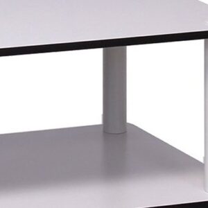 Furinno Just No Tools Wide TV Stand, White