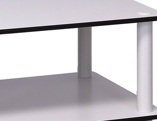 Furinno Just No Tools Wide TV Stand, White