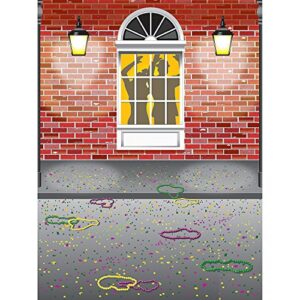 mardi gras design a room street background