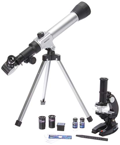 Vivitar VIV-TELMIC-20 20x/30x/40x Telescope and Microscope Kit (Black)