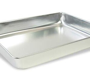 American Educational Aluminum Large Dissecting Pan without Wax, 13-1/8" Length x 9-3/8" Width x 2-1/4" Height