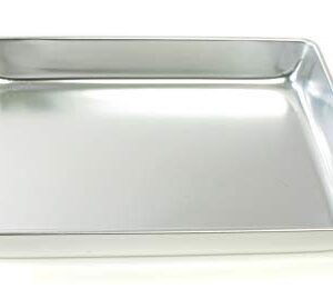 American Educational Aluminum Large Dissecting Pan without Wax, 13-1/8" Length x 9-3/8" Width x 2-1/4" Height