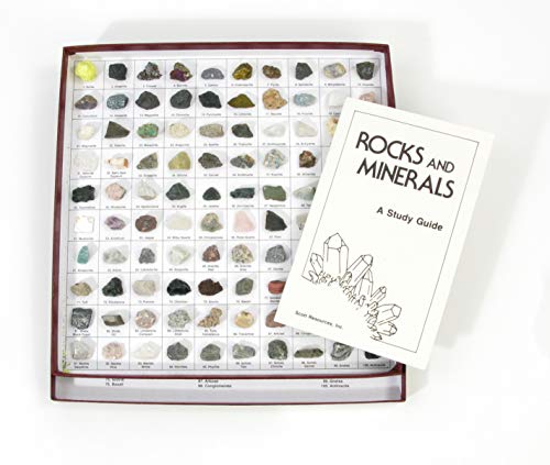 American Educational The U.S. Mounted Rocks and Minerals Collection (Pack of 100)