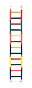 prevue pet products 1140l carpenter creations multi-color jointed wood ladder, 24"