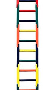 Prevue Pet Products 1140L Carpenter Creations Multi-Color Jointed Wood Ladder, 24"