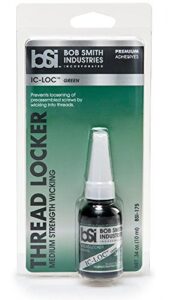 bob smith industries bsi-175 green ic-loc medium strength wicking thread locker, 0.34 fl. oz.