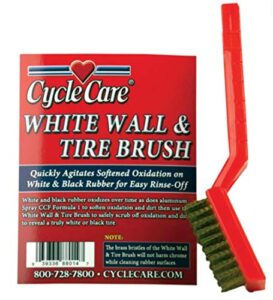 cycle care formulas whitewall tire brush 88014