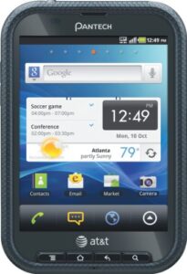 pantech pocket, black (at&t)