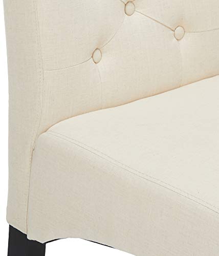 GDFStudio Christopher Knight Home CKH Tall-Back Fabric Dining Chairs, 2-Pcs Set, Natural