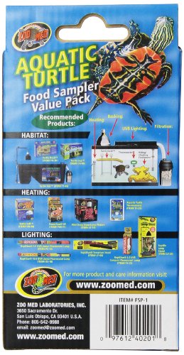 Zoo Med Aquatic Turtle Food Sampler Value Pack