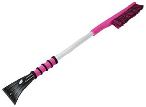 mallory 886-pkus pink snow tools 31" snow brush