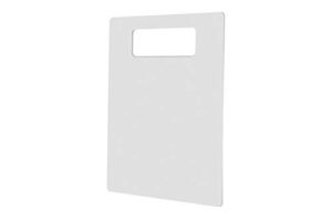 marketing holders 10"w x 12"h shirt folding board white acrylic pack of 1 organization apparel laundry fold clothes shirts dress garment outfit sports wear retail stores merchandise attire costume