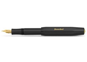 kaweco classic sport fountain pen black m 0 9mm