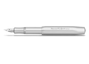 kaweco al sport fountain pen silver fine