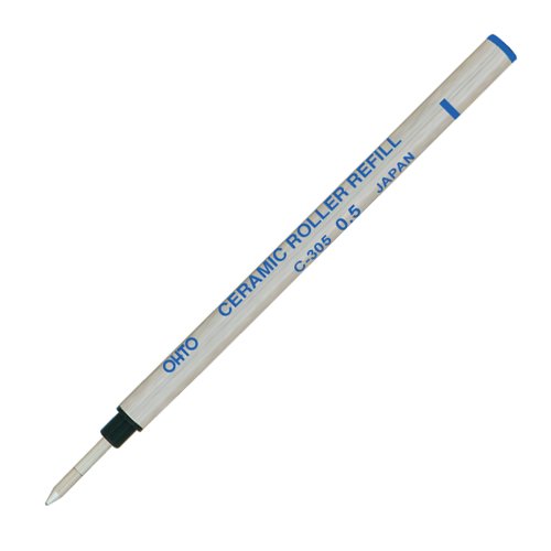 Ohto C-305P Ceramic Roller Ball Pen Refill - 0.5 mm - Blue