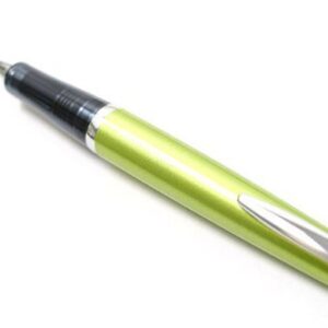 PILOT Ageless Present Collection Ballpoint Pen, Lime Green Barrel, Blue Ink, Medium Point (61022)