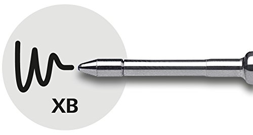 Schneider Slider 755 XB (Extra Broad) Ballpoint Pen Refill, 1.4 mm, ISO Format G2, Black Ink, Box of 10 Refills (175501)